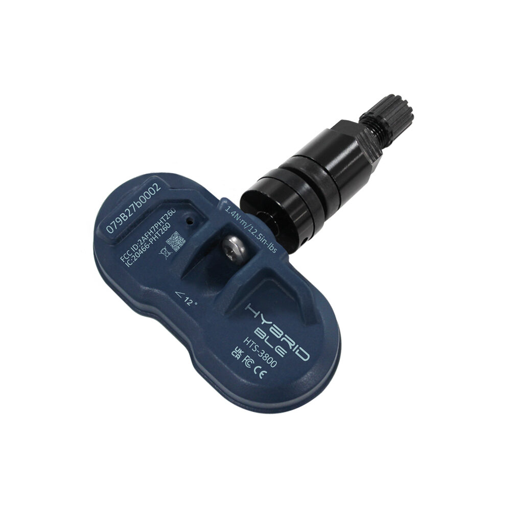 Hamaton TPMS hybrid bluetooth sensor alu zwart ventiel - Prema Hamaton TPMS hybrid bluetooth sensor alu zwart ventiel - Prema